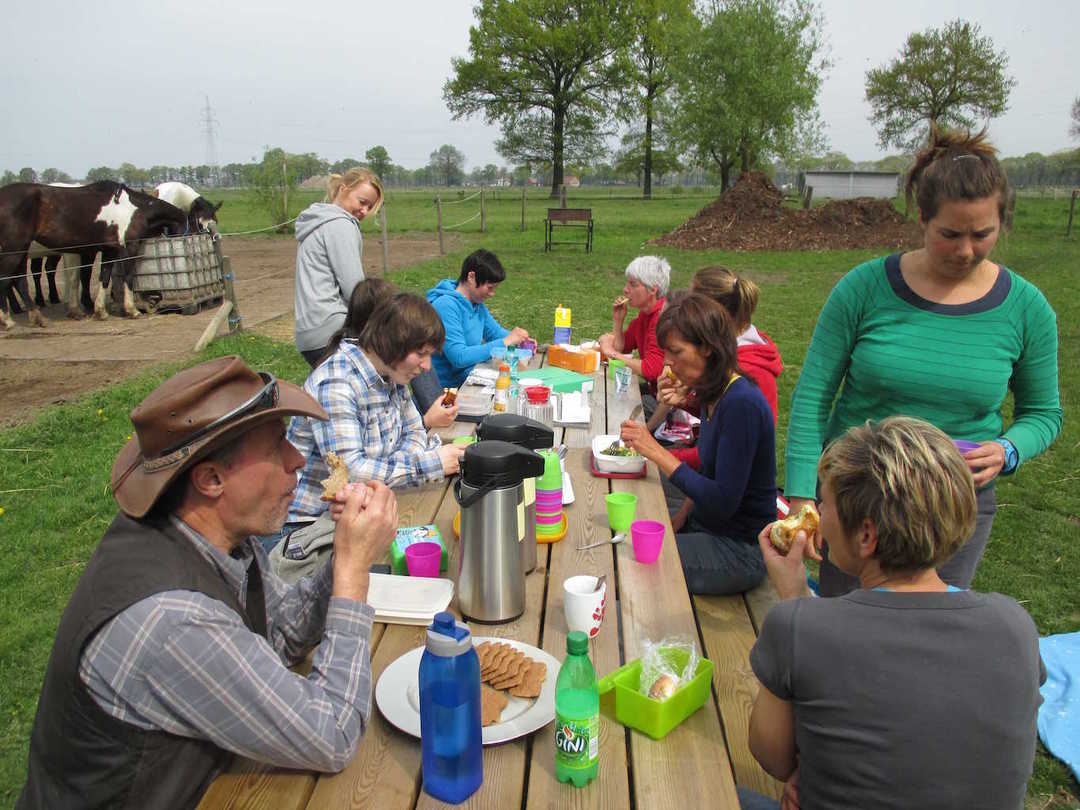 Kamp eten - Wildlife Paddock